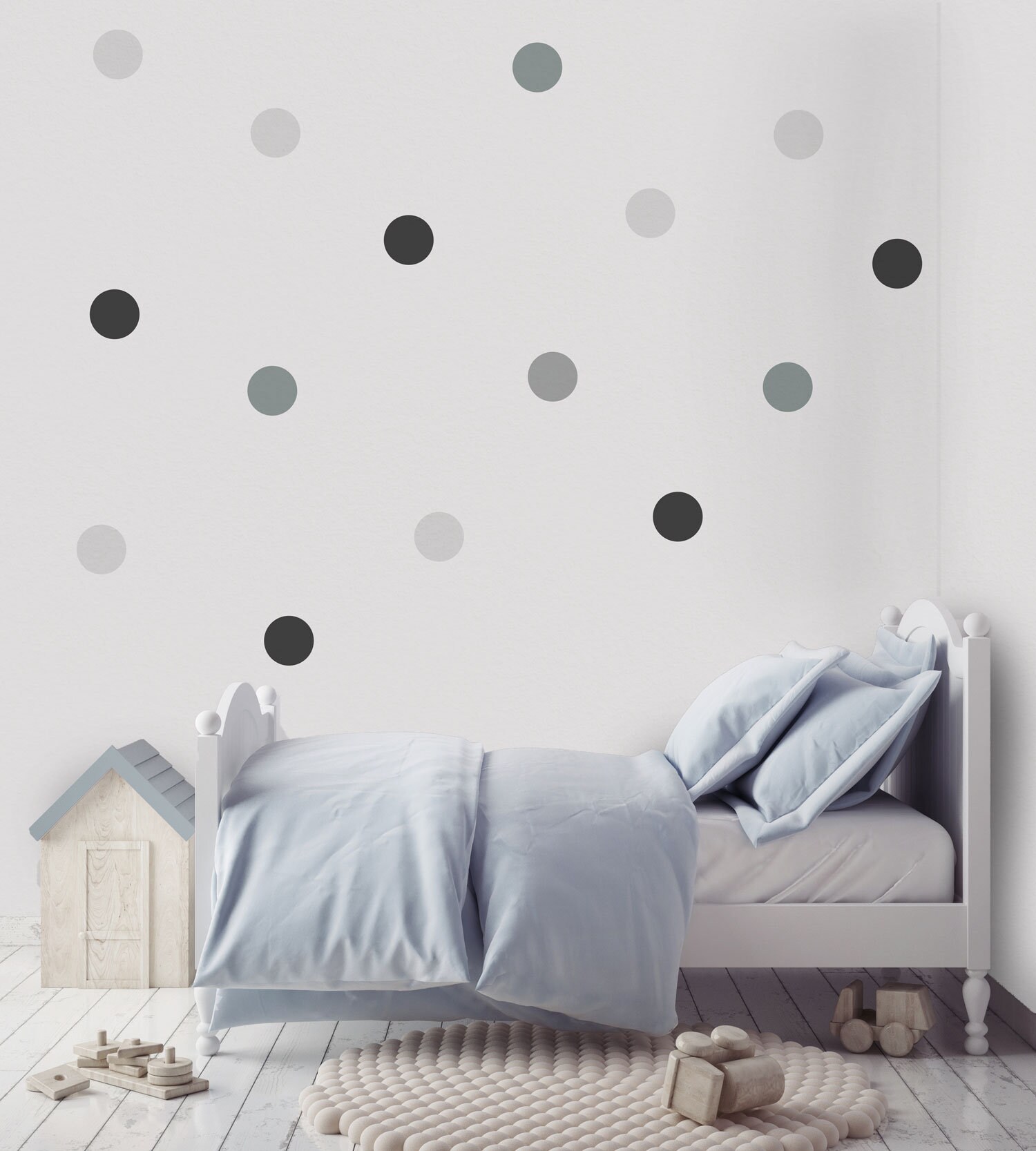 Spot Wall Stickers - Nursery Wall Sticker, Spot Wall Decal, Kids Room ...