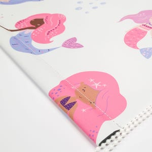 Mermaids and Bubbles Roller Blind – Pink Mermaid Nursery Window Blind ...