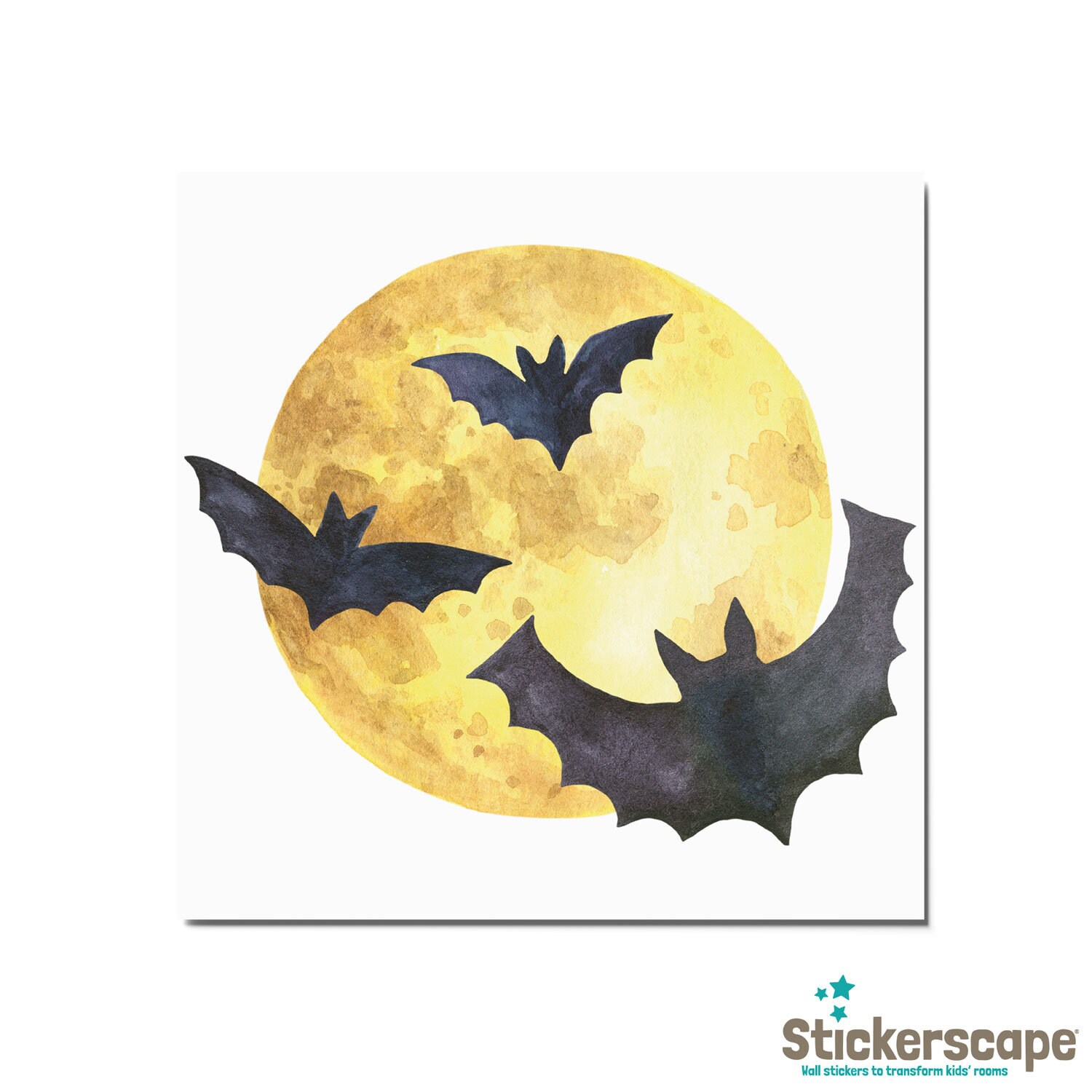 Halloween Bat and Moon Window Sticker Pack Halloween Window - Etsy UK