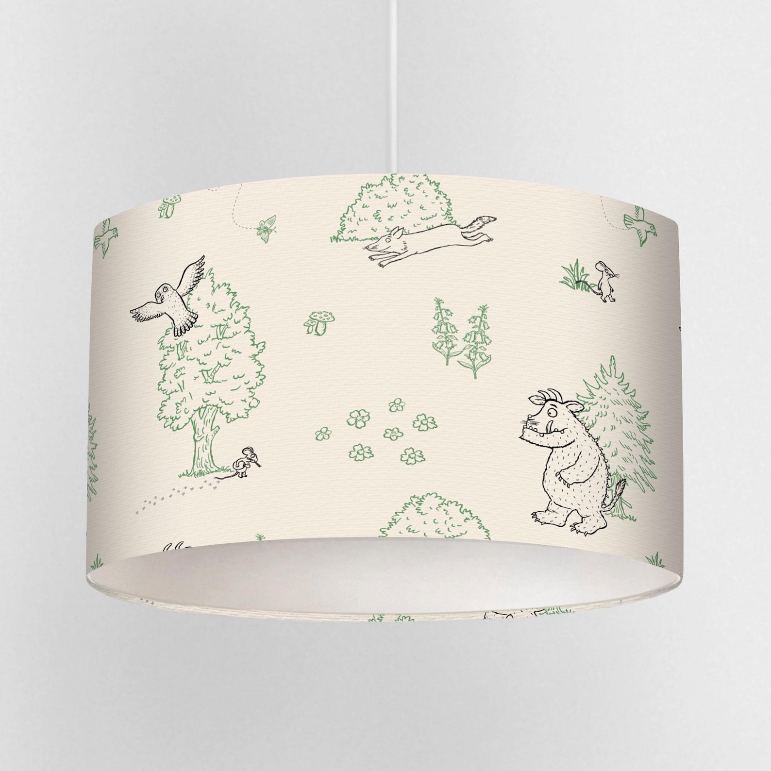 The Gruffalo Outline Lampshade – Officially Licensed Sketch-style ...