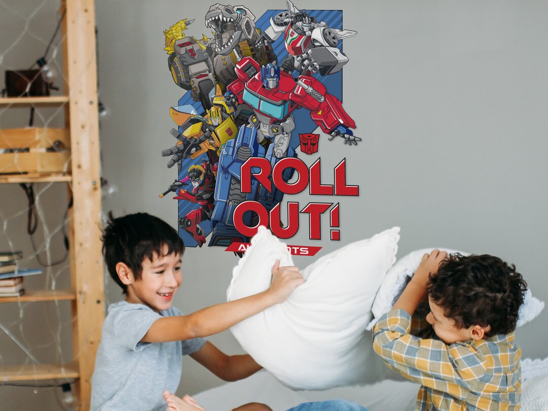 Transformers Roll Out Wall Sticker, Transformers Wall Sticker ...