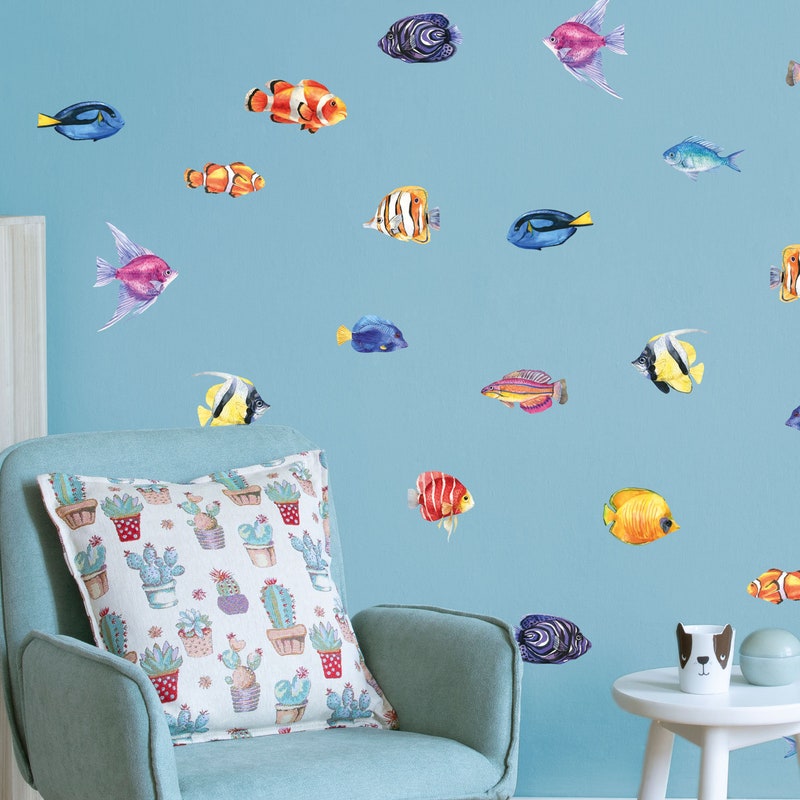 Fish Wall Decal - Etsy