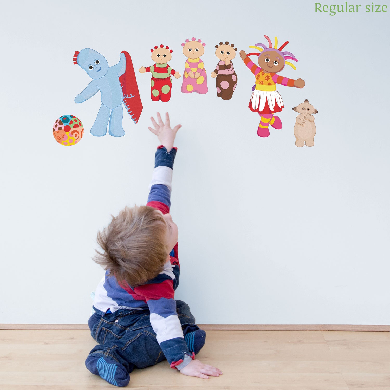 In the Night Garden Characters Wall Sticker Pack - Etsy UK
