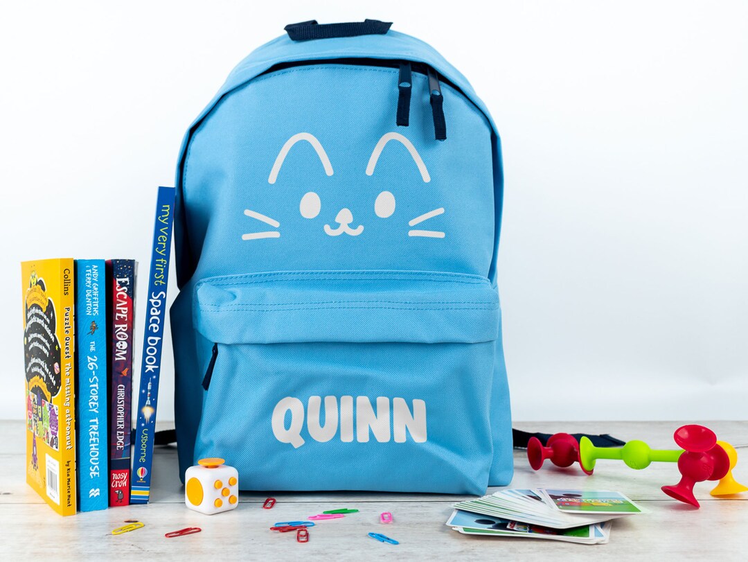 Cute Cat Rucksack, Cute Cat Backpack, Children's Rucksack, Kids ...