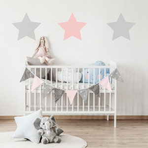 Giant Star Wall Sticker - Large Star Wall Decal - Etsy