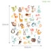 Animal Alphabet Wall Sticker Alphabet Wall Decal - Etsy