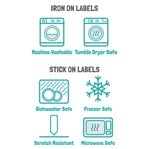 Personalised Paint Splatter Name Labels, School Name Tags, School Name ...