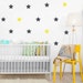 Star Wall Stickers Star Wall Decal Star Pattern Wall - Etsy