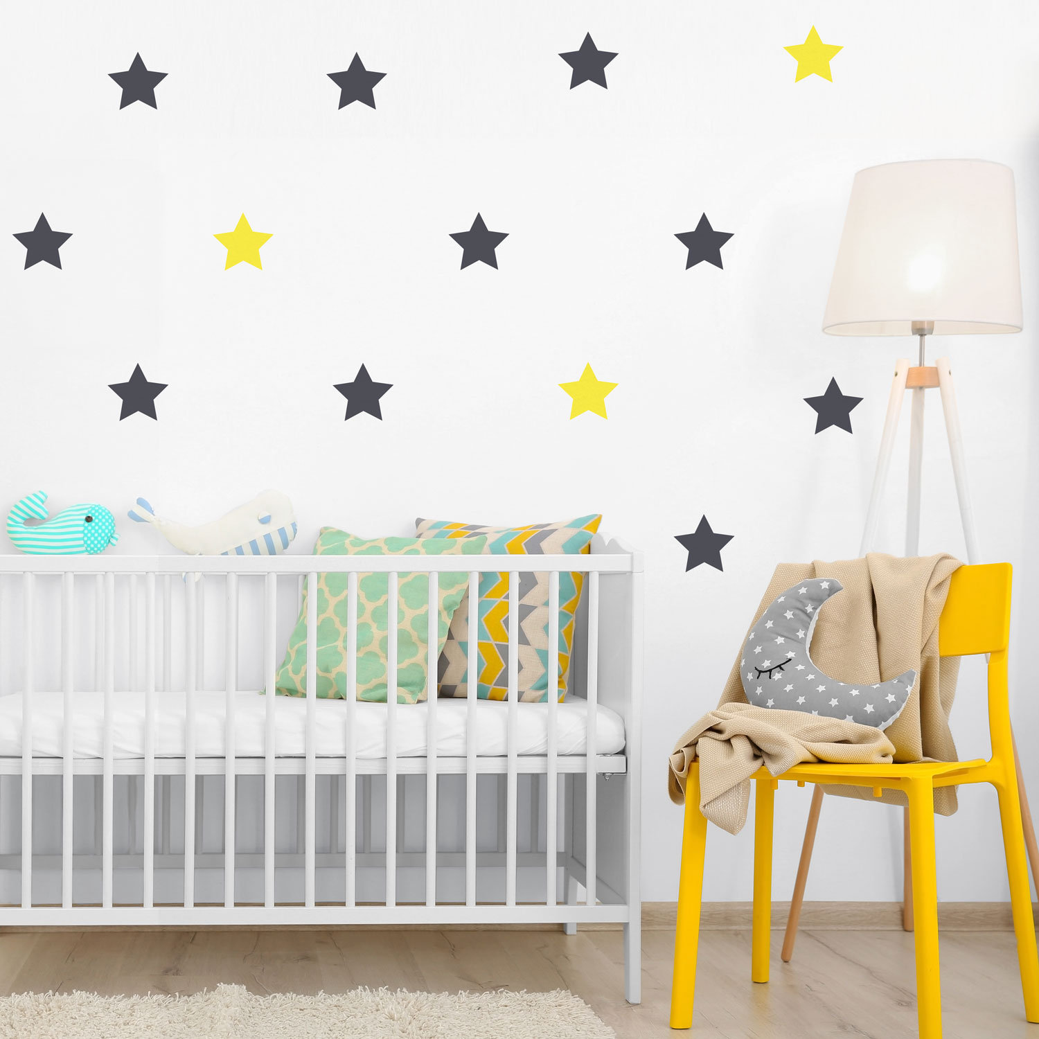 Star Wall Stickers Star Wall Decal Star Pattern Wall - Etsy UK