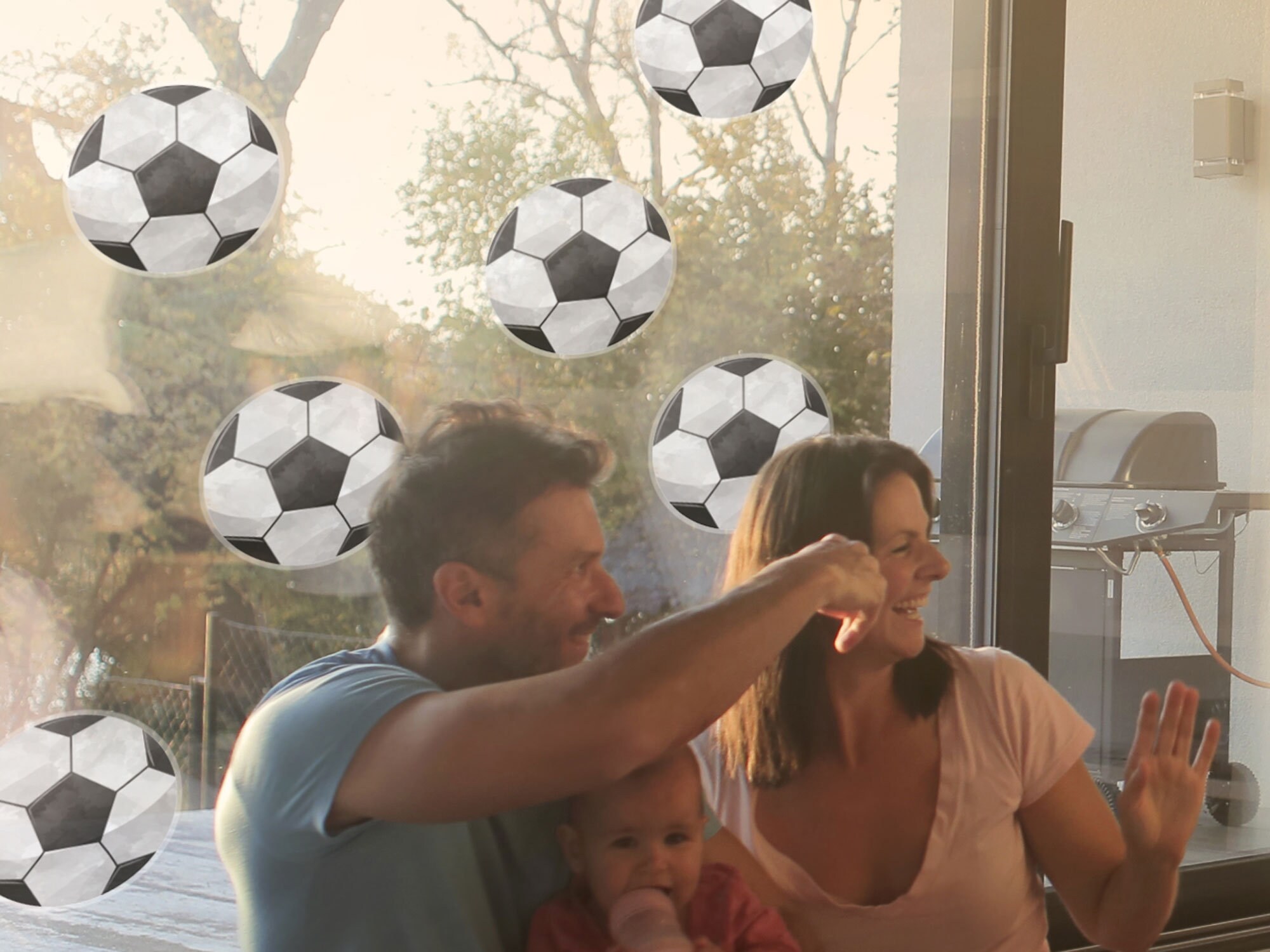 Football Window Stickers Football Window Decals Football - Etsy