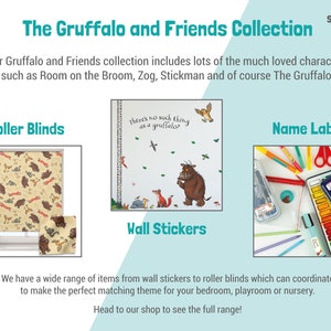 Gruffalo's Child Birthday Window Sticker, Gruffalo Party Window Sticker ...