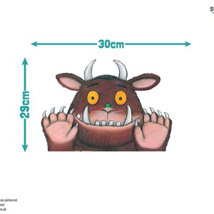 Gruffalo Window Sticker, Gruffalo Window Decal, Gruffalo Window Decor ...