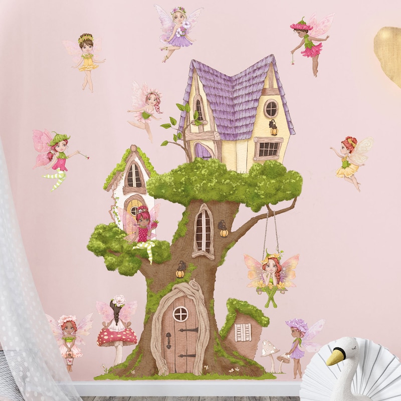 Fairy Wall Decal - Etsy