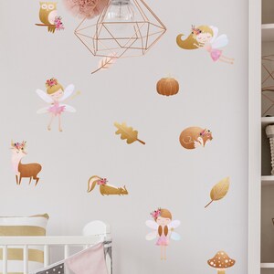 Enchanted Forest Stickaround Wall Stickers, Fairy Princess Wall ...