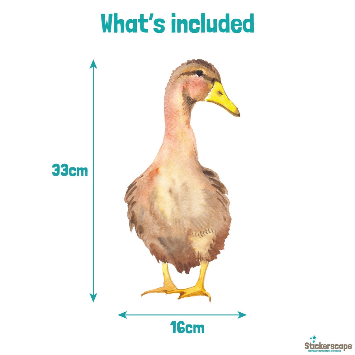 Duck Window Stickers Duck Window Decal Spring Duck Window | Etsy