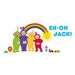 Personalised Teletubbies With Rainbow Wall Sticker, Teletubbies Wall ...