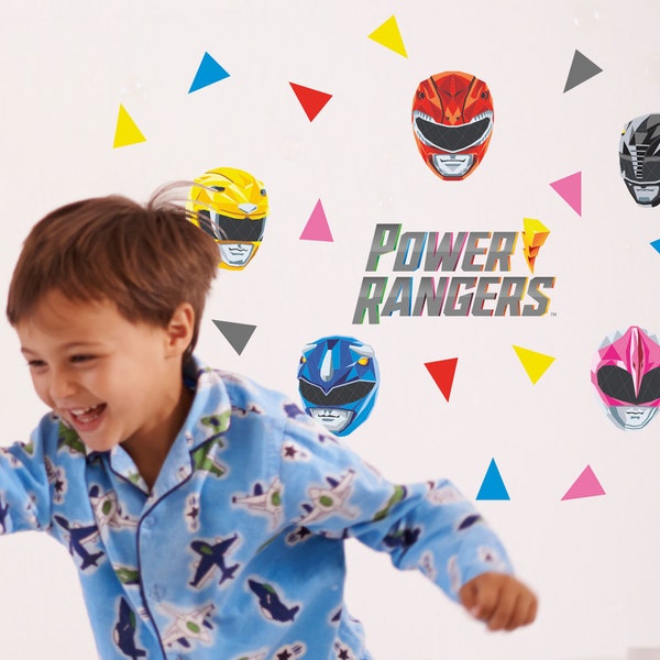 Power Rangers Wall Sticker - Etsy