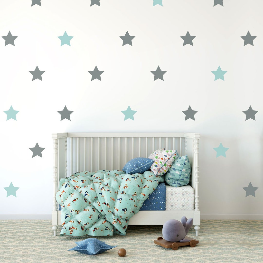 Star Wall Stickers - Star Wall Decal, Star Pattern Wall Sticker - Etsy