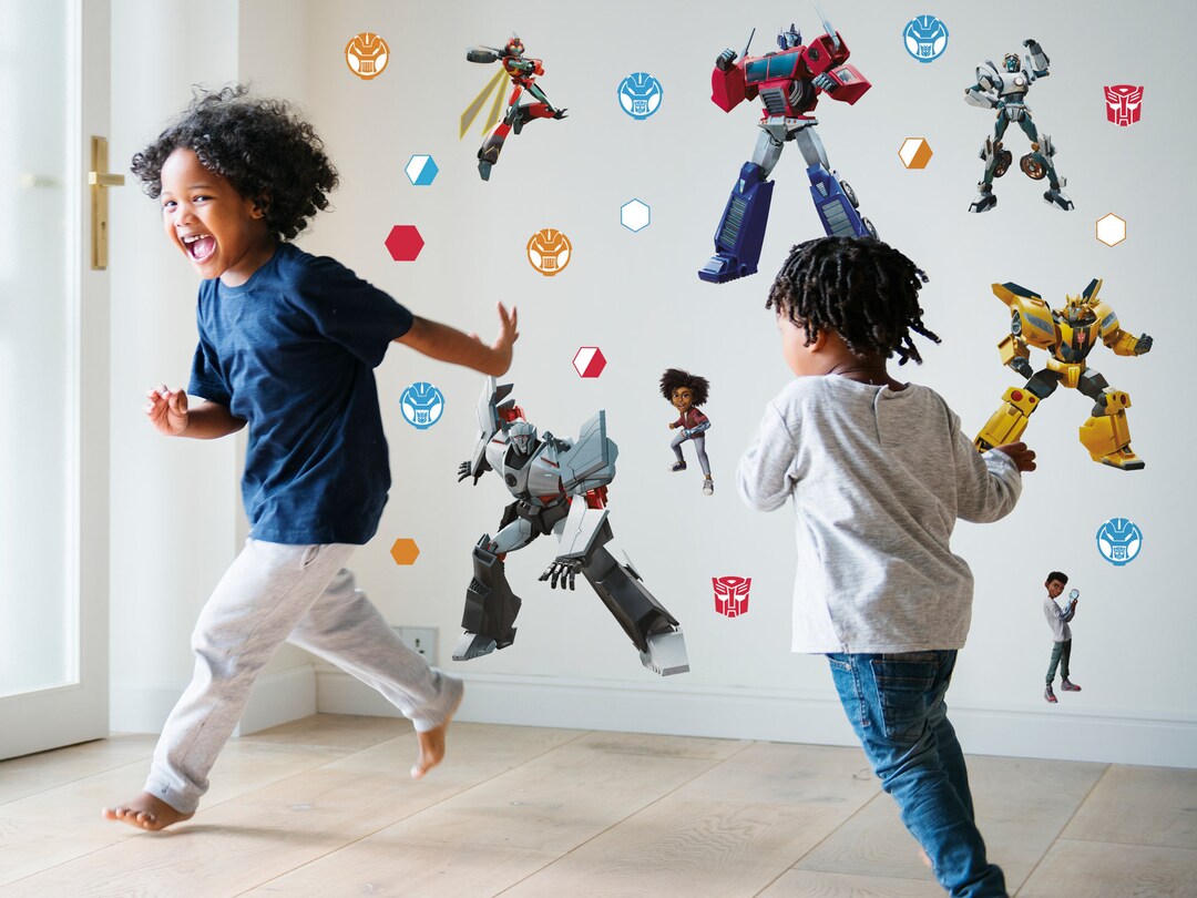 Transformers Earthspark Wall Sticker, Transformers Wall Sticker ...