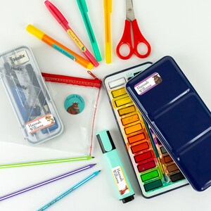 50 or 123 Stick on Name Labels, Official Gruffalo Name Label, School ...