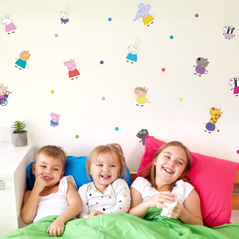 Peppa Pig Stickers - Etsy