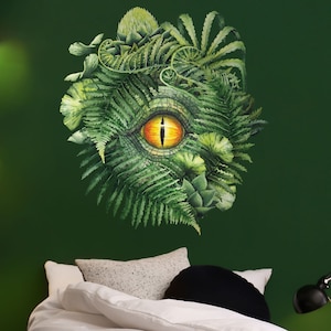 Dinosaur Eye Wall Sticker, Dinosaur Wall Decals, Dinosaur Stickers for ...