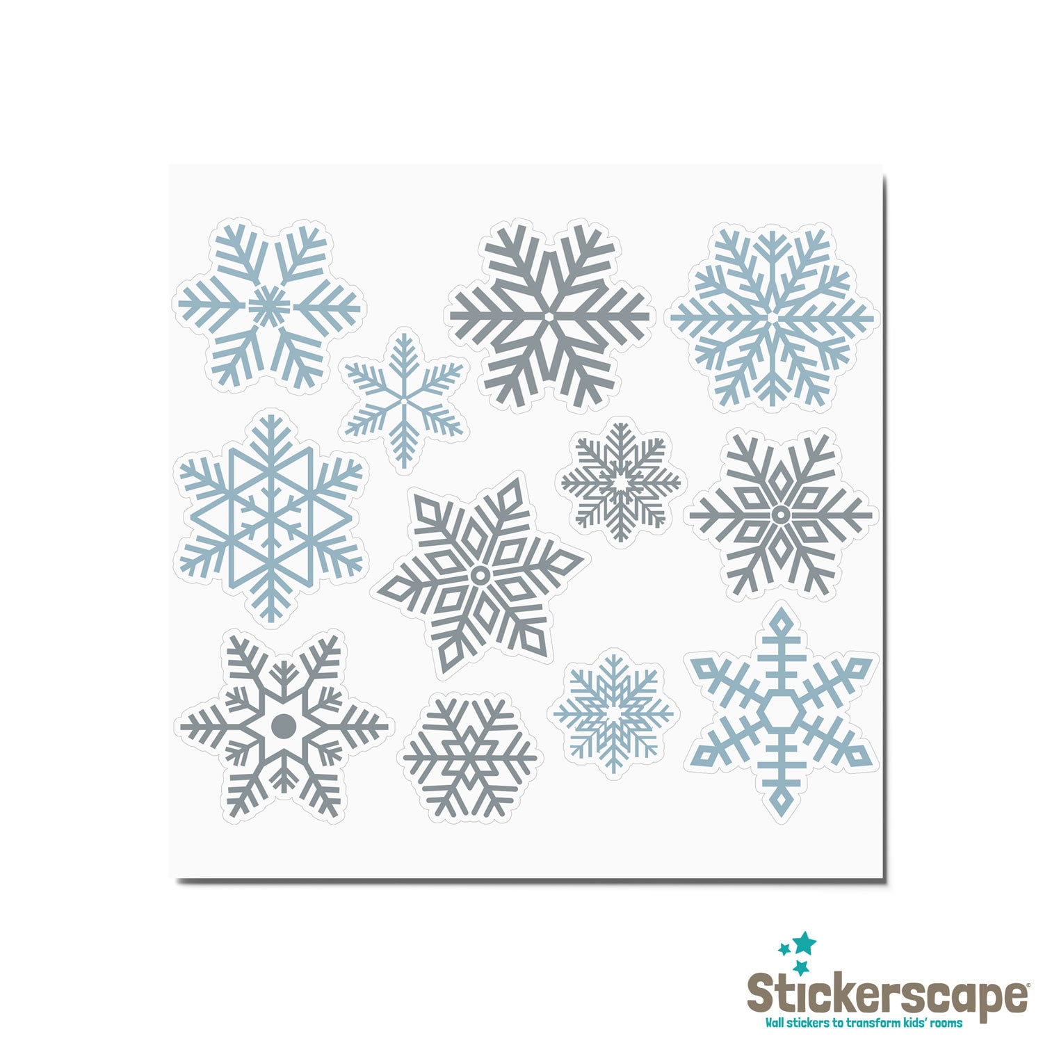 Snowflake Stickers