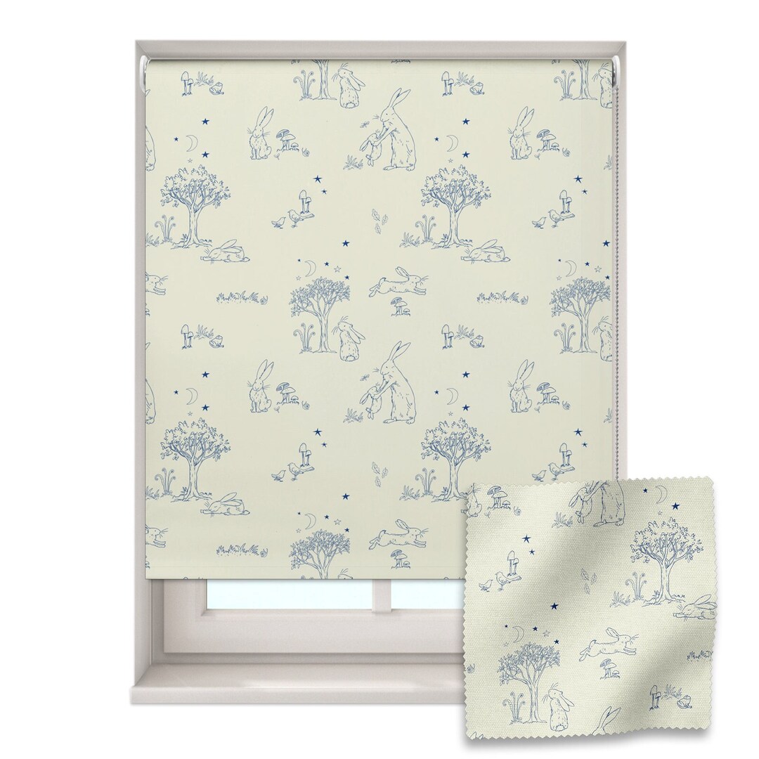 Night Time Hare Roller Blind, Nursery Roller Blind, Guess How Much I ...