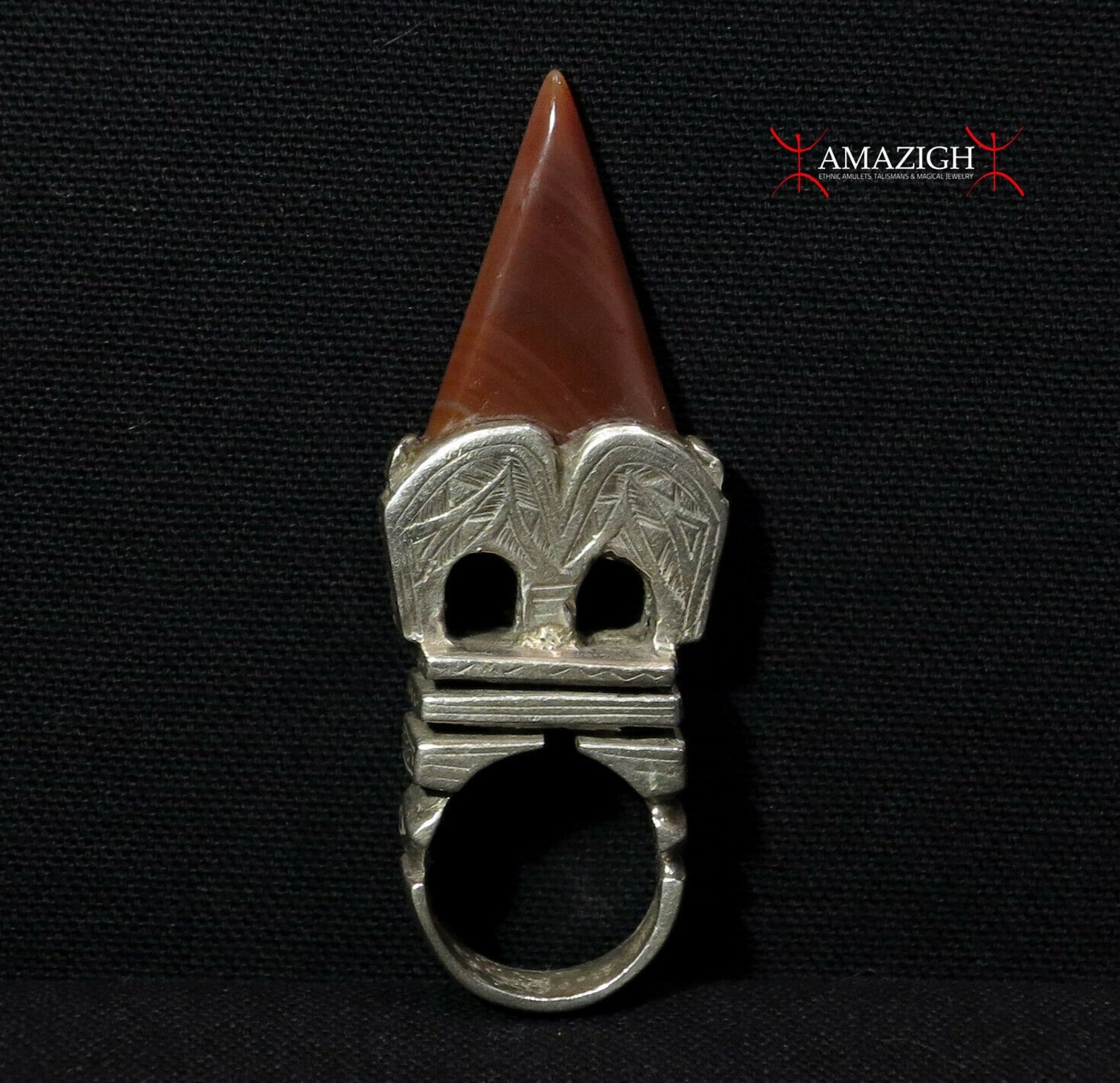 Outstanding Tuareg Talismanic Ring Mosque Mali | Etsy