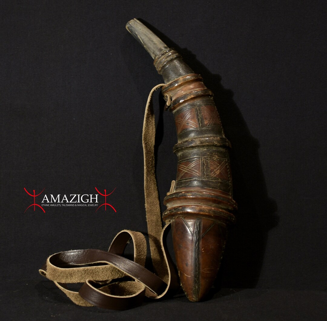 Old Powder Horn Mandingo Mali - Etsy