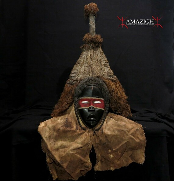 Authentic Tribal Used Dan Dean Gle Mask Touba Côte Divoire - Etsy