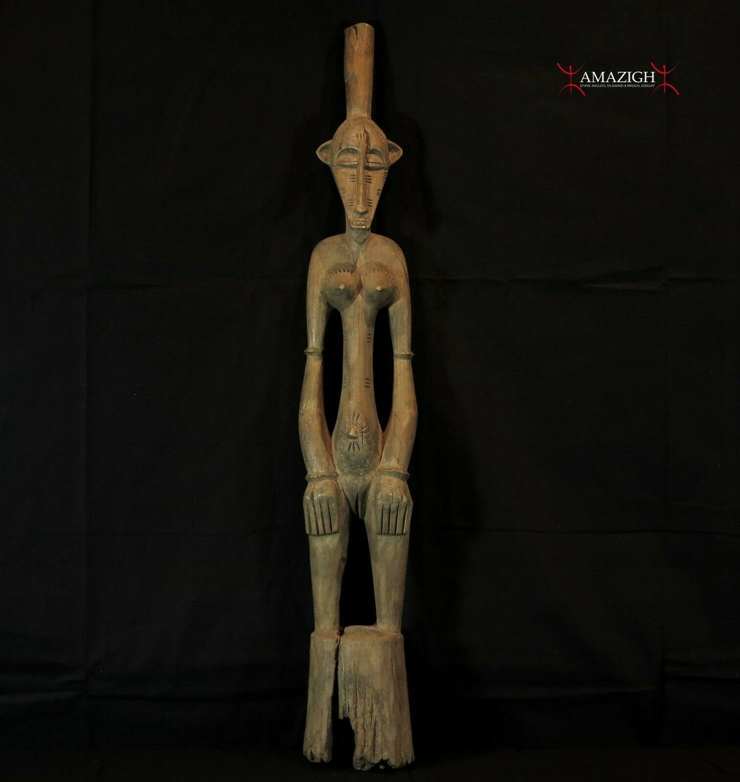 Tribal Used Senufo Deblé Figure - Boundiali Region, Côte D'ivoire ...