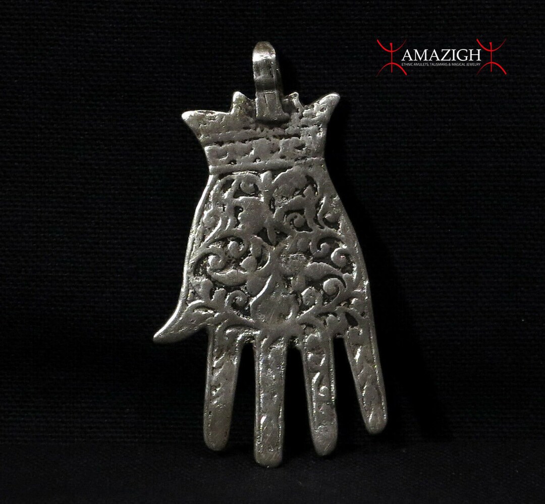 Antique Hand of Fatima KHAMSA HAMESH Berber Meknes, Morocco - Etsy