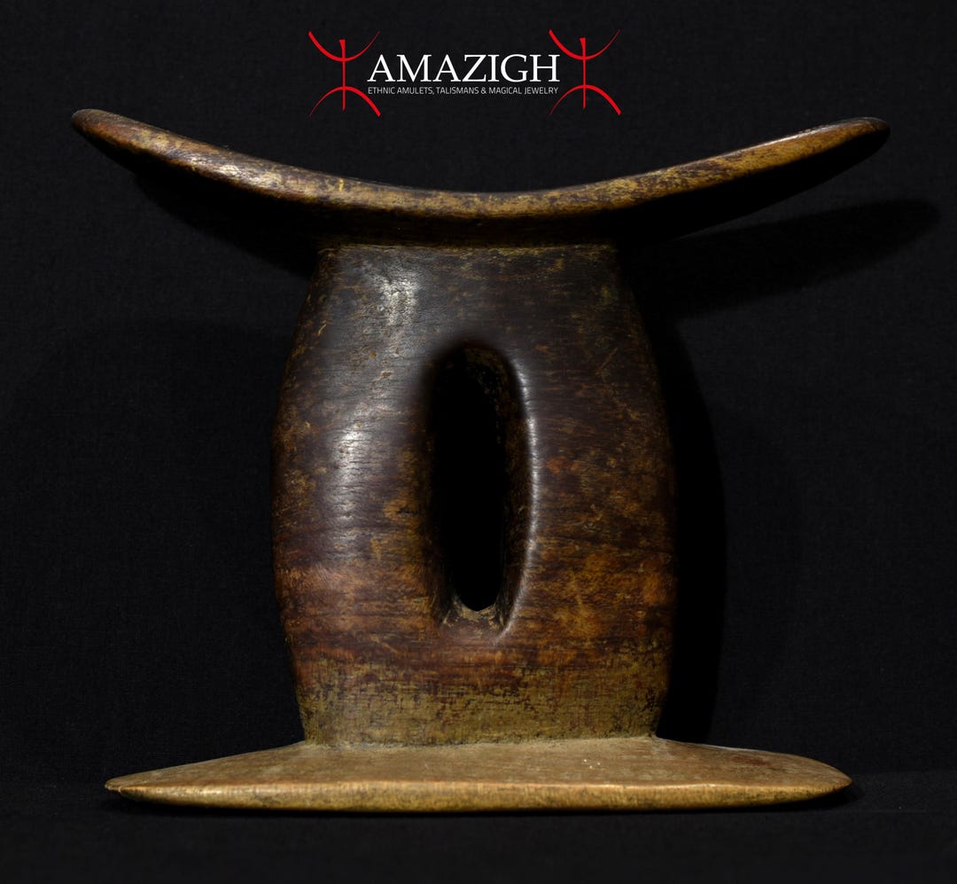 Old Fine Oromo Headrest – Muda - Ethiopia - Etsy