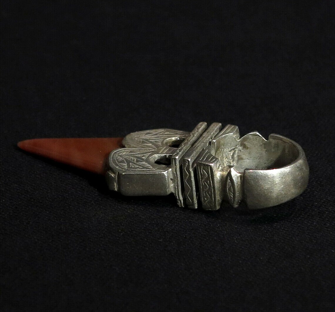 Outstanding Tuareg Talismanic Ring Mosque Mali | Etsy