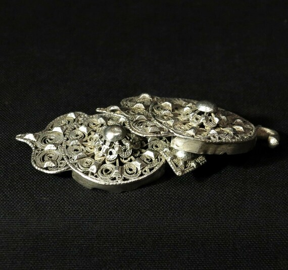 Antique Fine Silver Belt Buckles - 19th century - Bal… - Gem