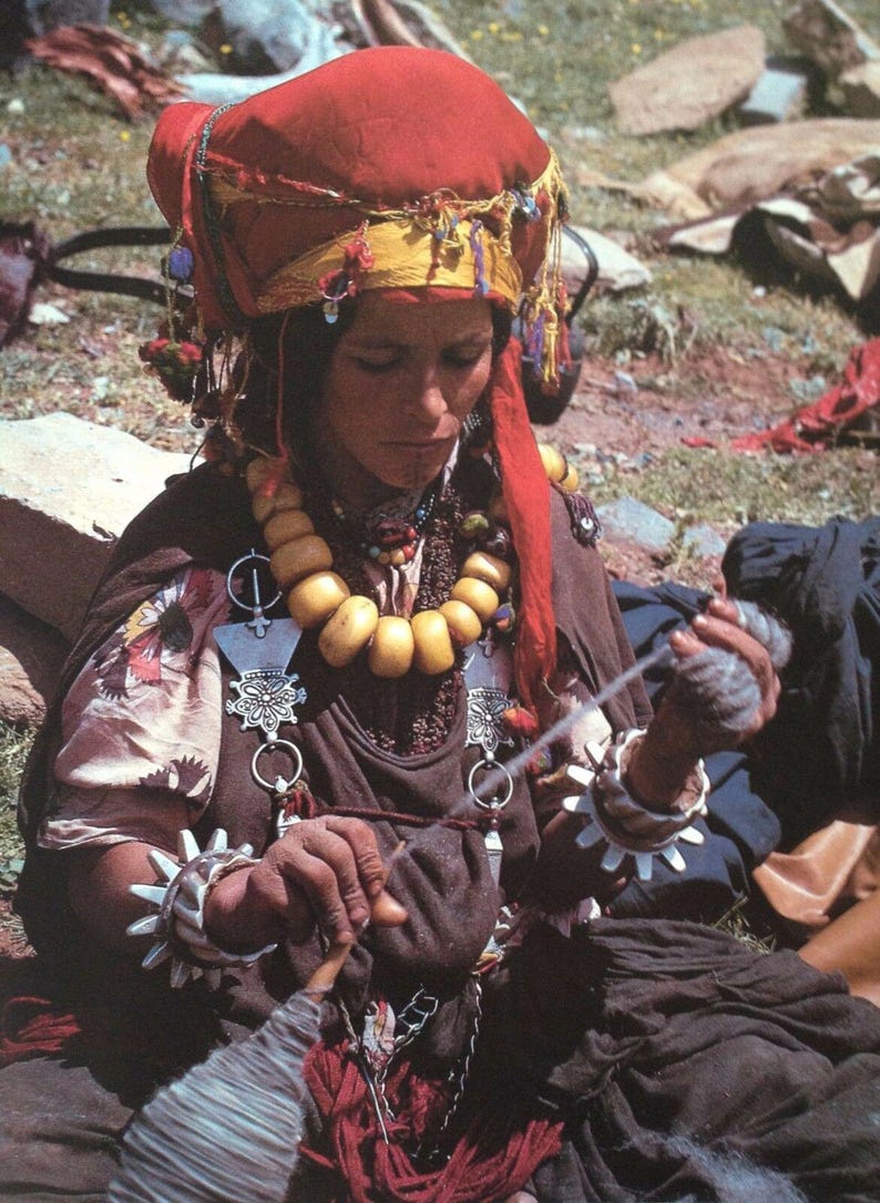 Old Berber Fibulae – Ait Atta Tribe - Jbel Saghro Region, Morocco - Etsy