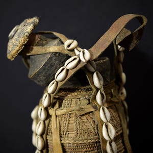 Beautiful Oromo Container Cowrie Shell and Basketry Ethiopia - Etsy