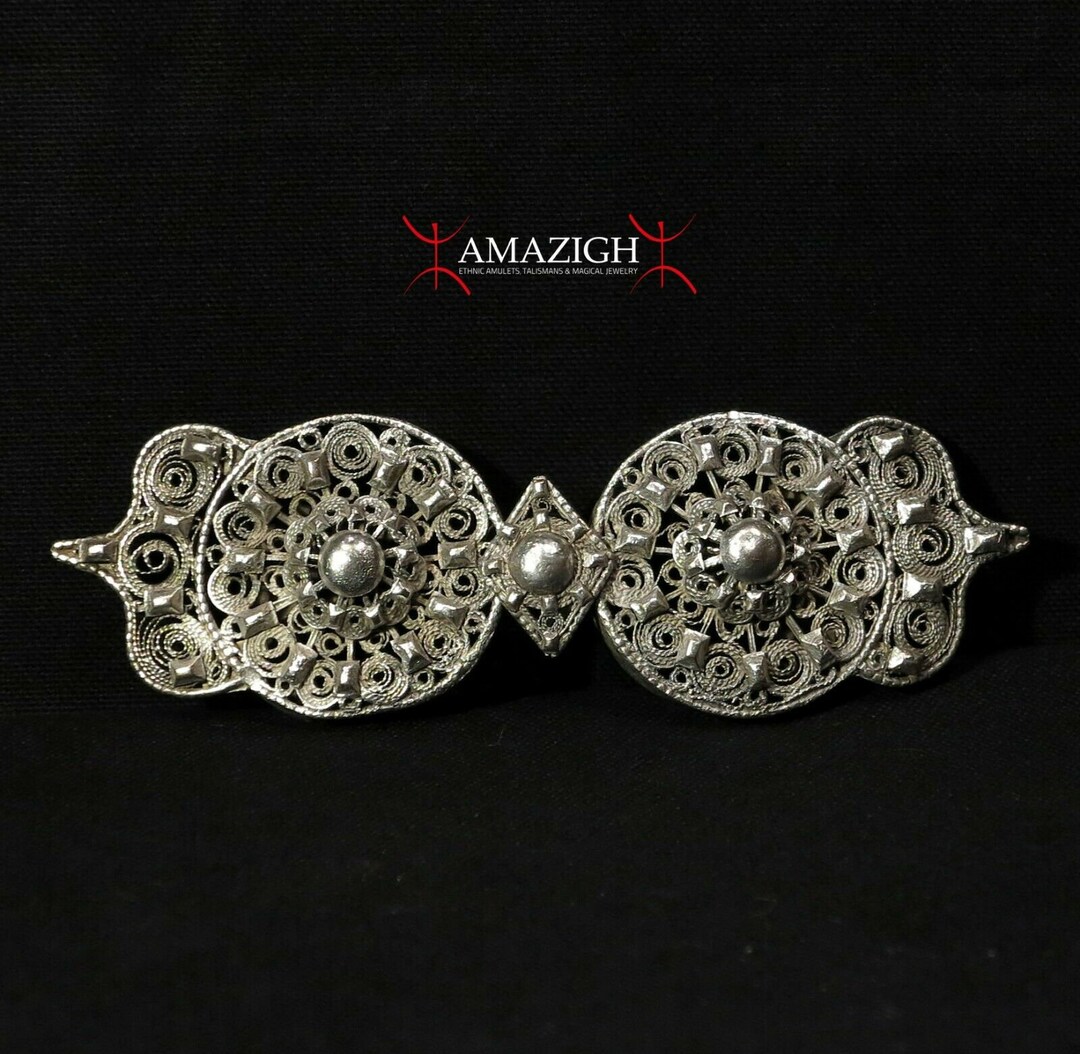 Antique Fine Silver Belt Buckles 19th Century Balkan Region - Etsy