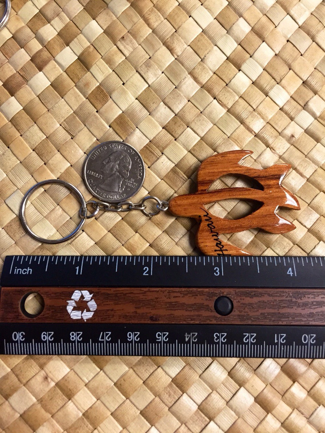 Wood Turtle Keychain - Etsy