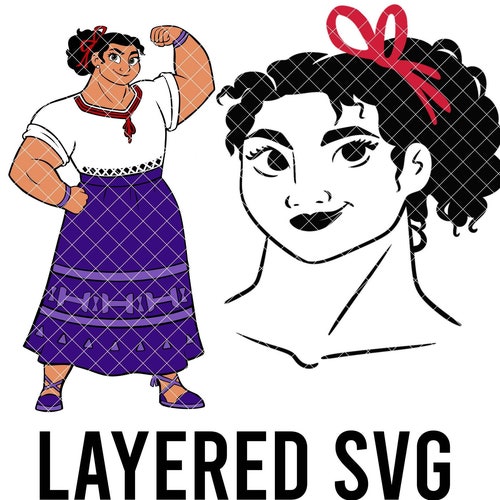 Luisa SVG Strong Like Luisa Encanto Madrigal Luisa Decal - Etsy UK