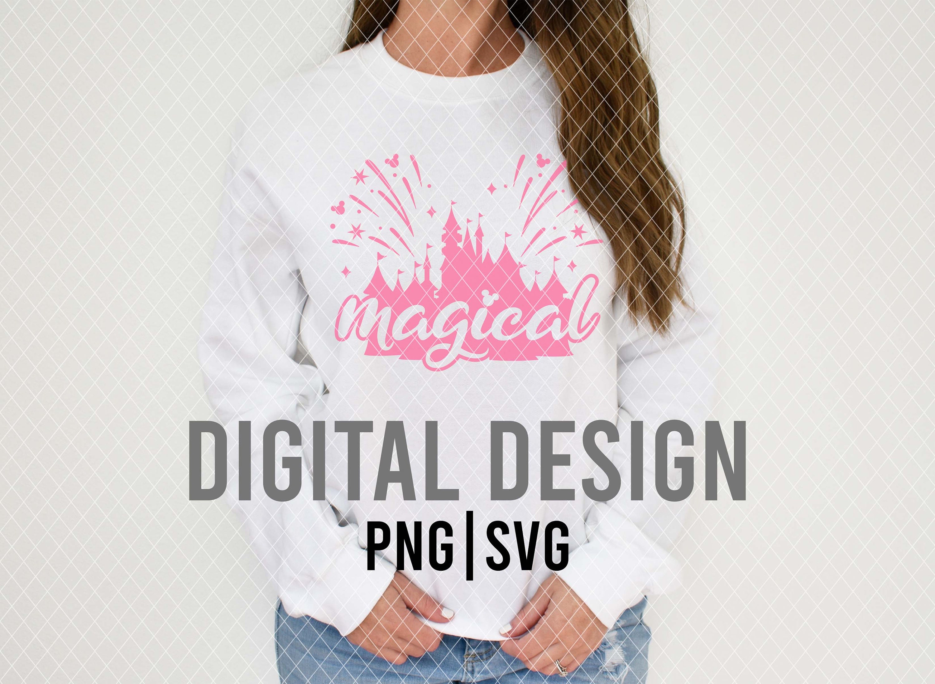 Cute Magic Kingdom SVG, Magical Castle SVG + PNG - Etsy