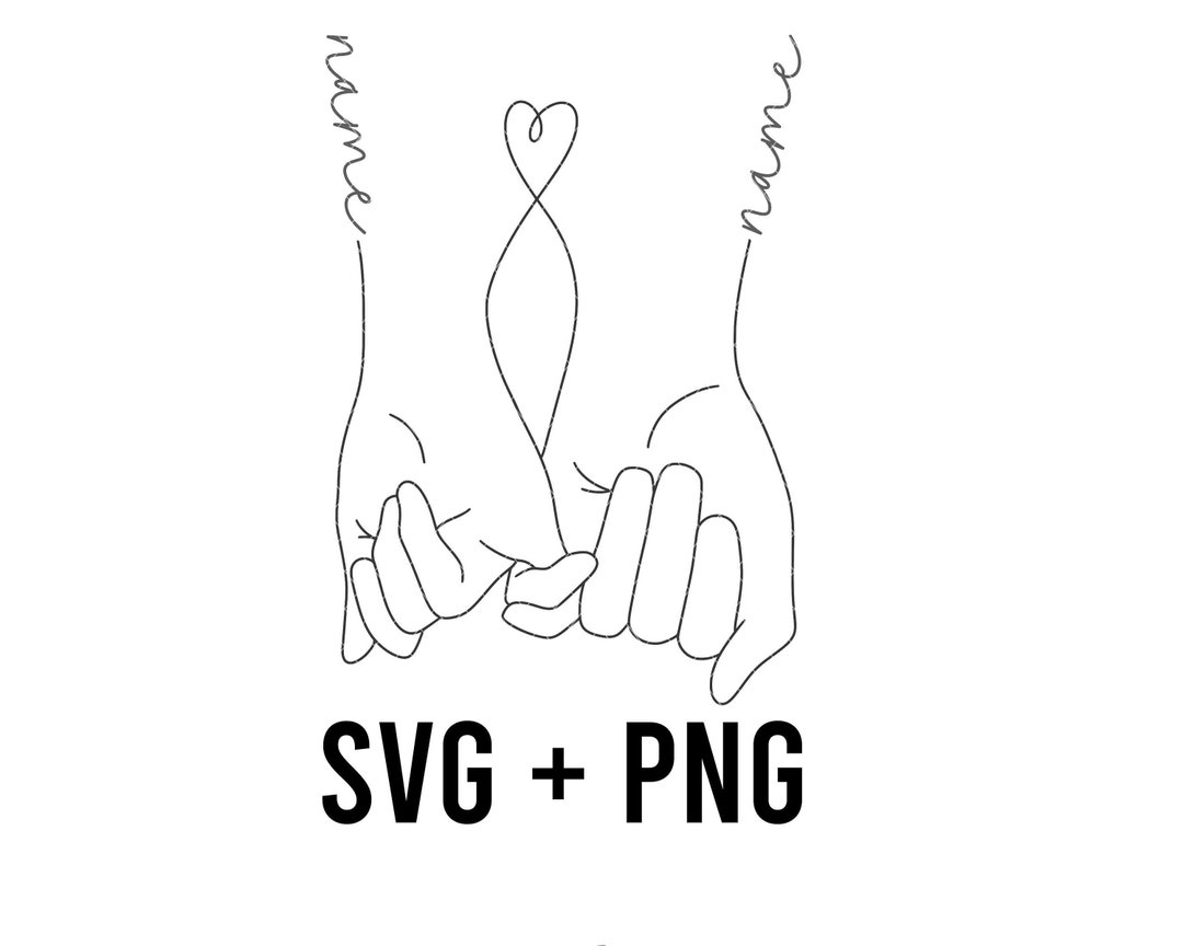 Pinky Promise Design SVG PNG - Etsy