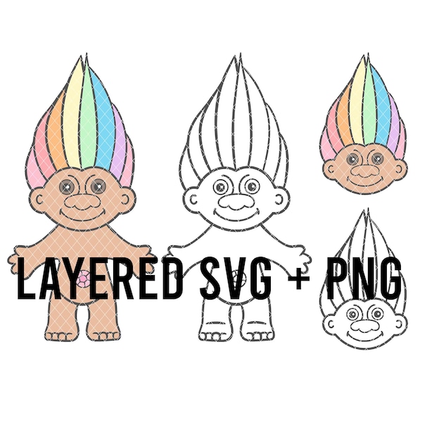Troll Svg - Etsy