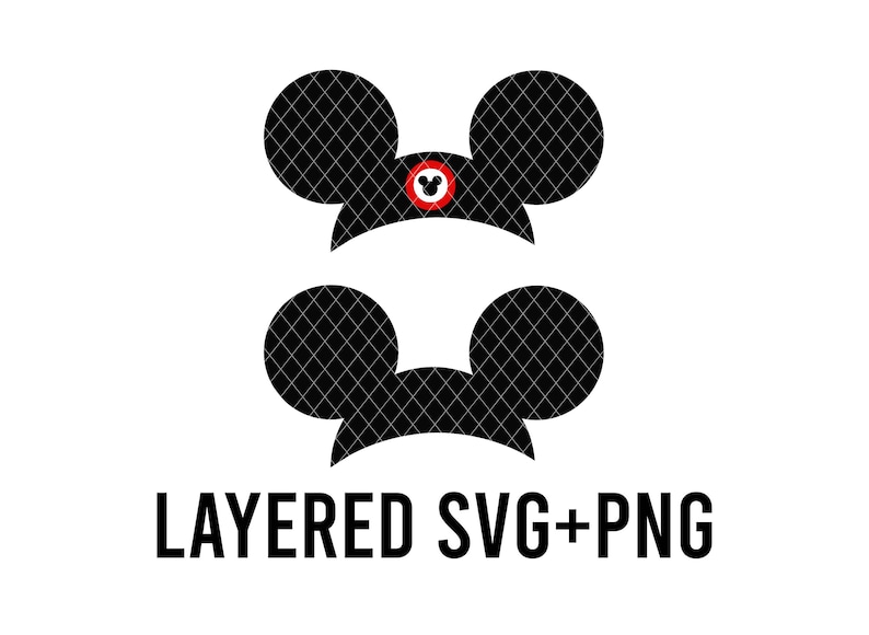 Mouseketeer Hat Layered SVG + PNG - Etsy