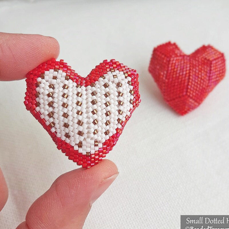 Peyote Heart - Etsy