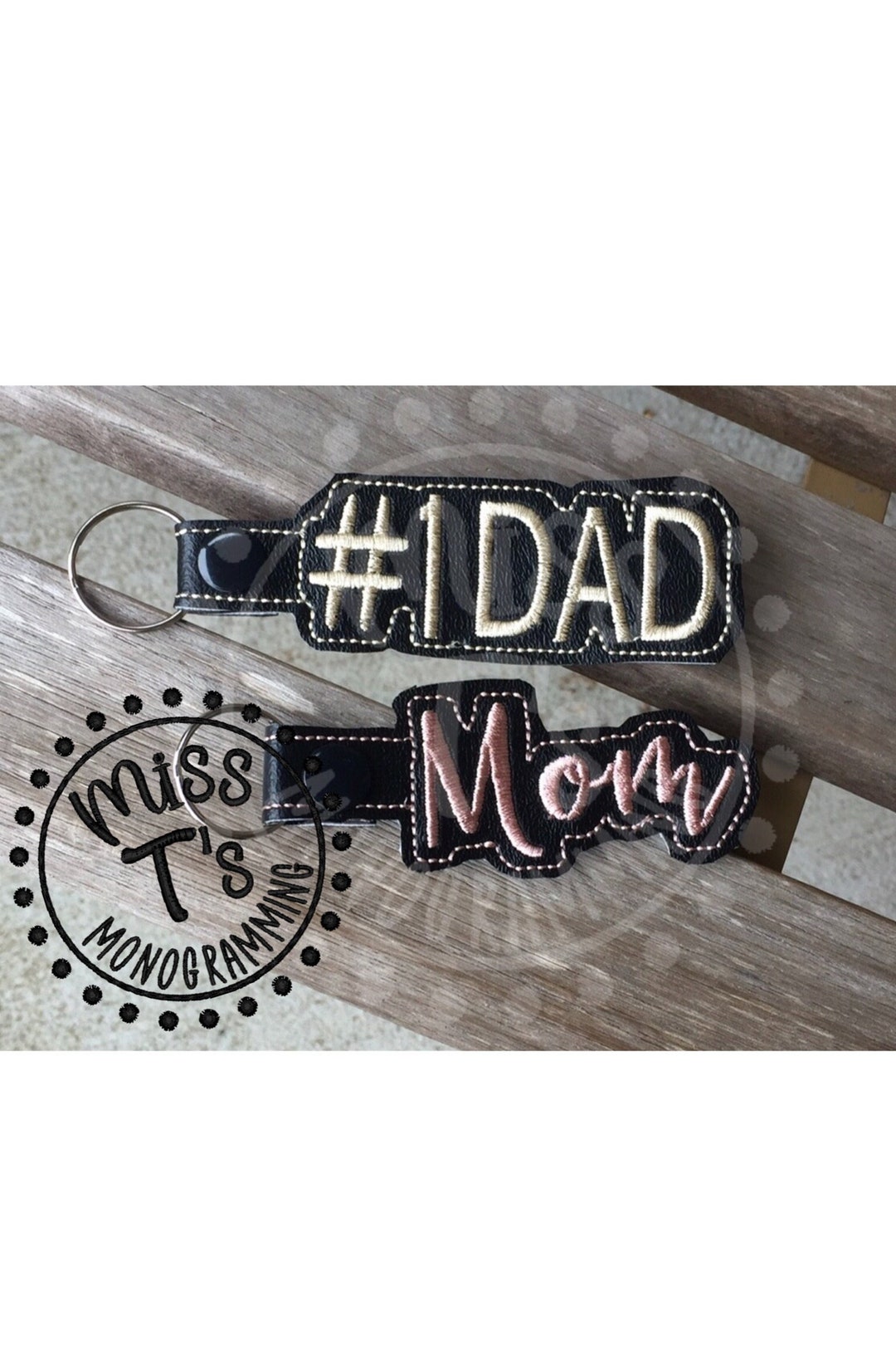 Mom / Dad Keychain - Any Custom Name Keychain - Etsy
