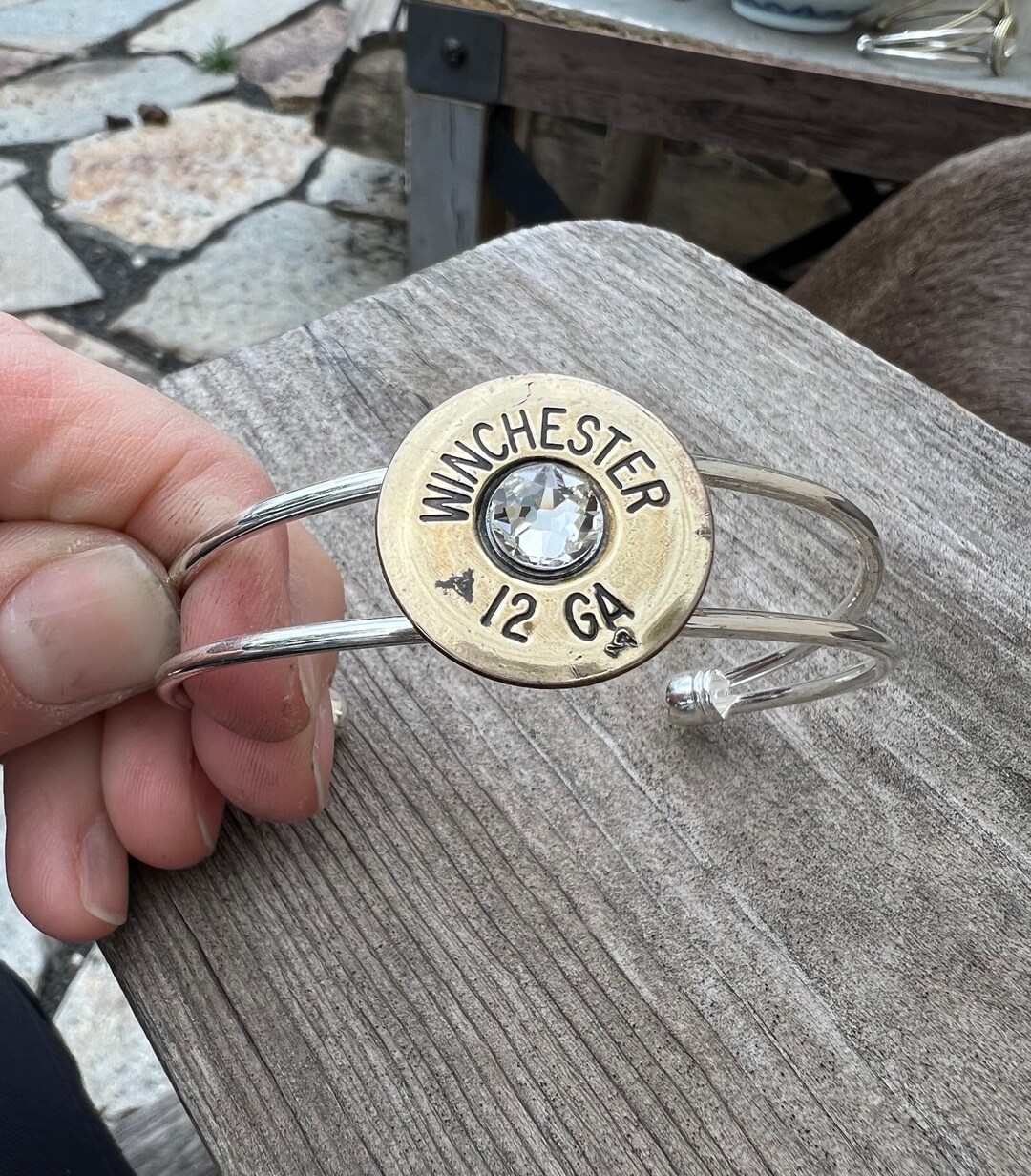 Winchester 12 Gauge Cuff Bracelet - Etsy