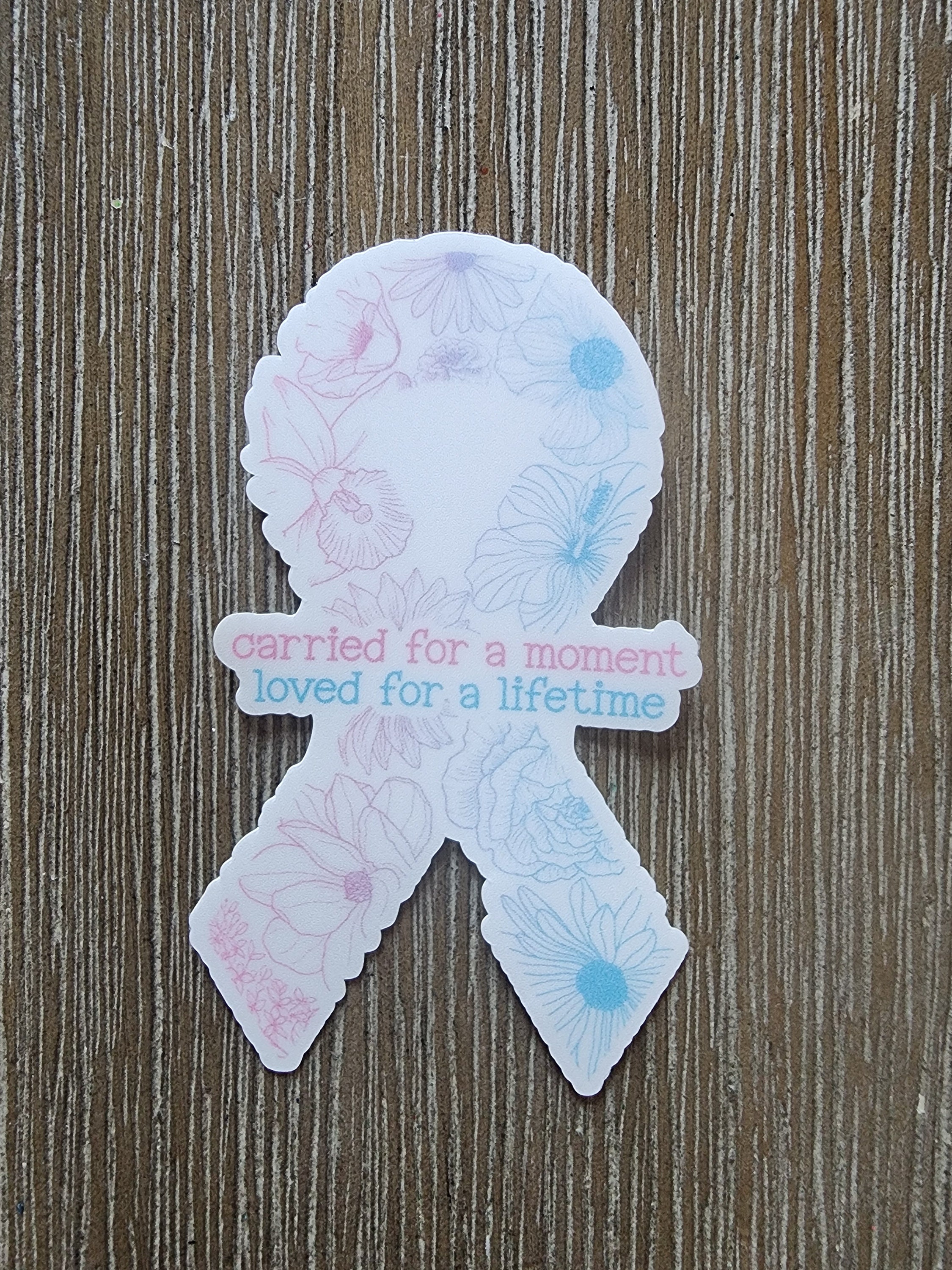 Carried for a Moment Loved for a Lifetime Sticker - Etsy