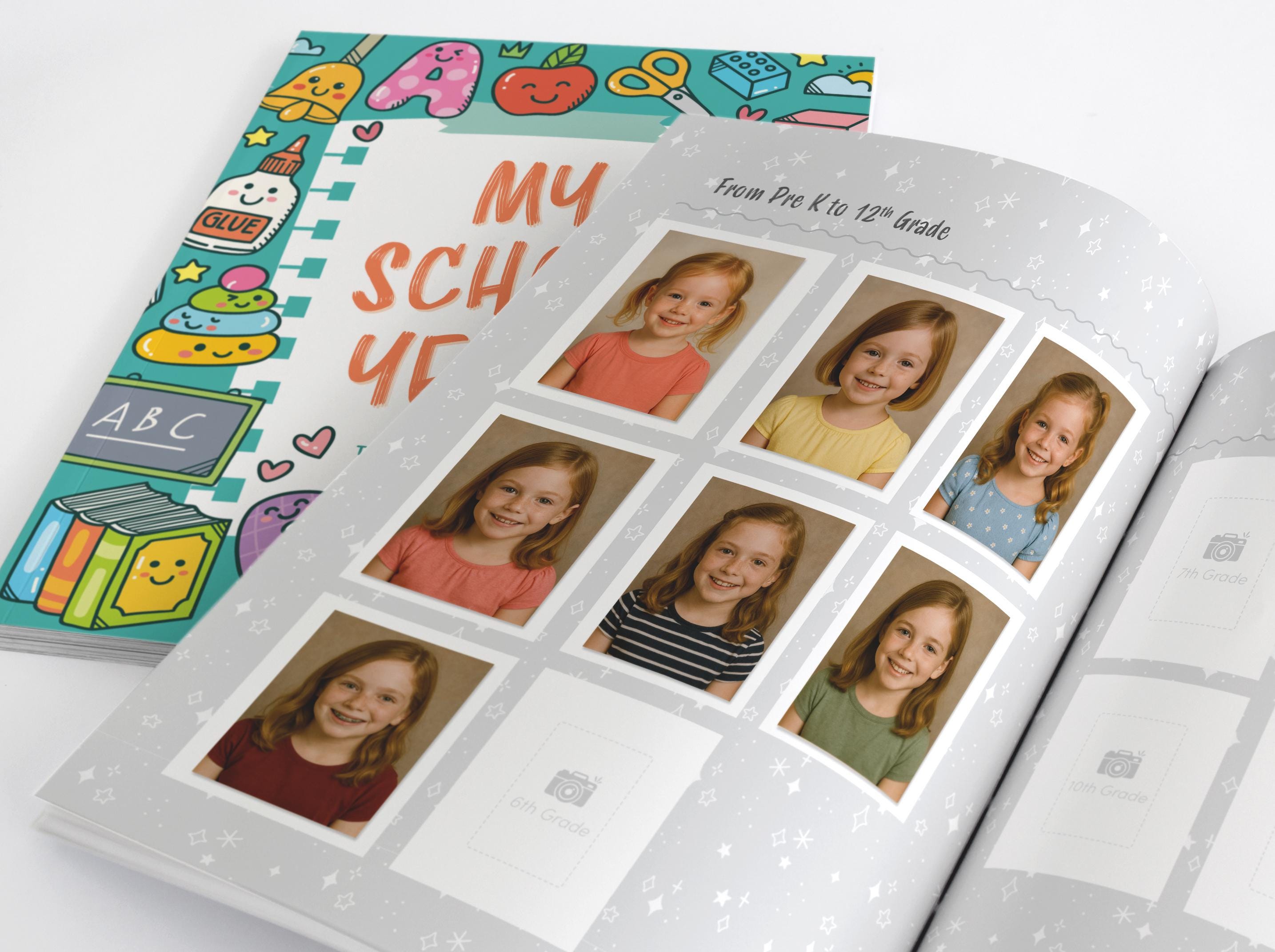 School Years Memory Book – Keepsake Journal, Pre-k to Graduation - Etsy